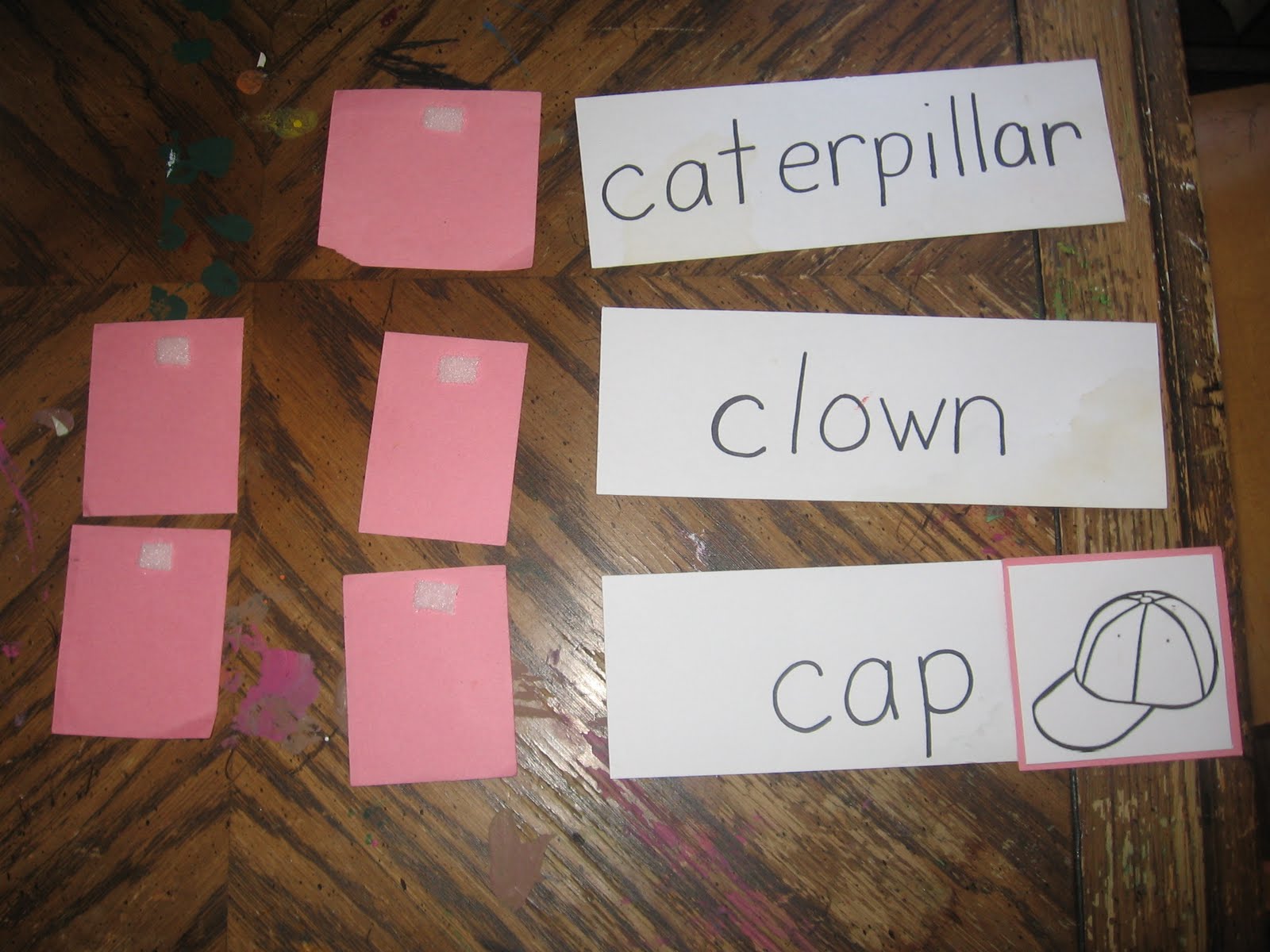 Tots and Me... Growing Up Together: Word/Picture Card Details and ...