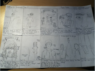 Aaron Gaston's Magnificent Media Studies Blog: Storyboard - Waking Up