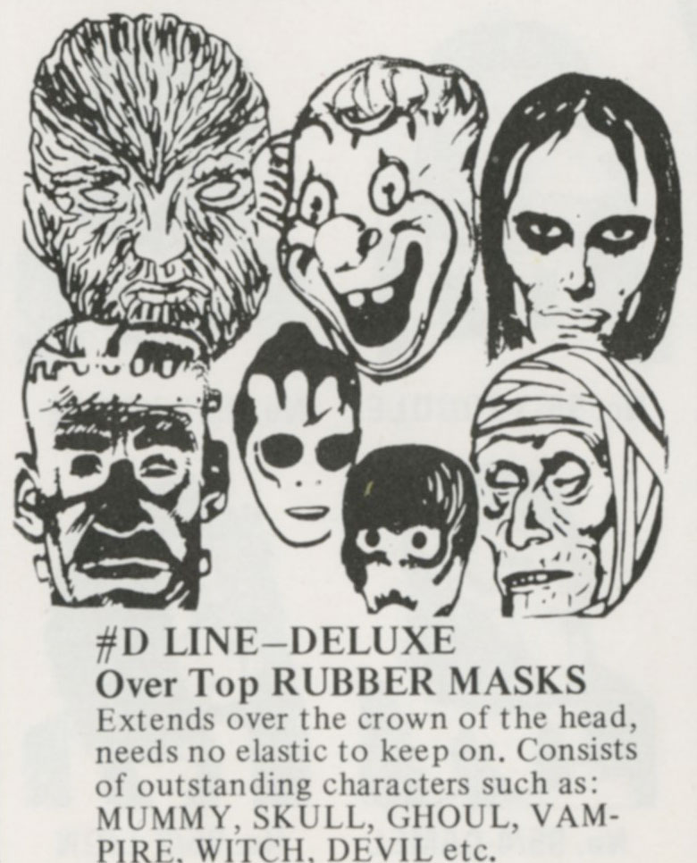 1979 Gordon's Catalog Scans - Part 3 | Blood Curdling Blog of Monster Masks