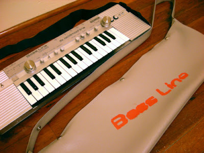 MATRIXSYNTH: It was a bassline valentine. [Custom Keytar TB-303]