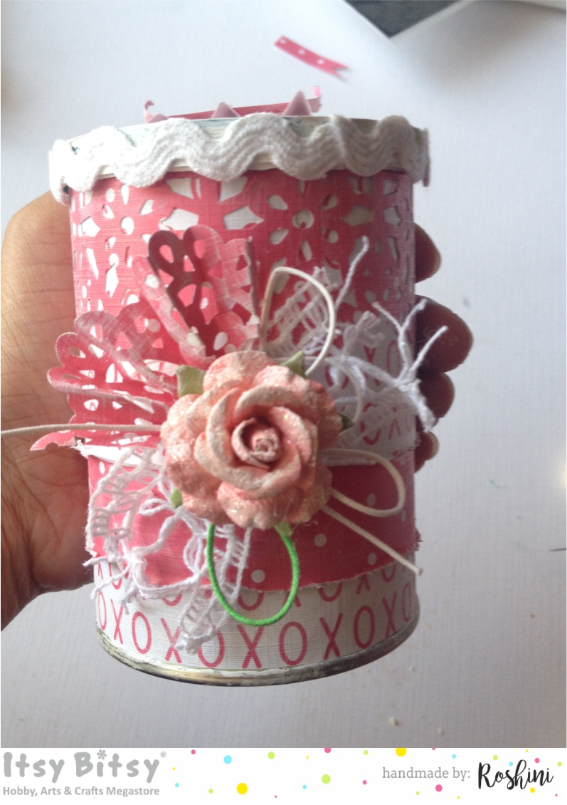Itsy Bitsy The Blog Place Pretty In Pink Altered Tin
