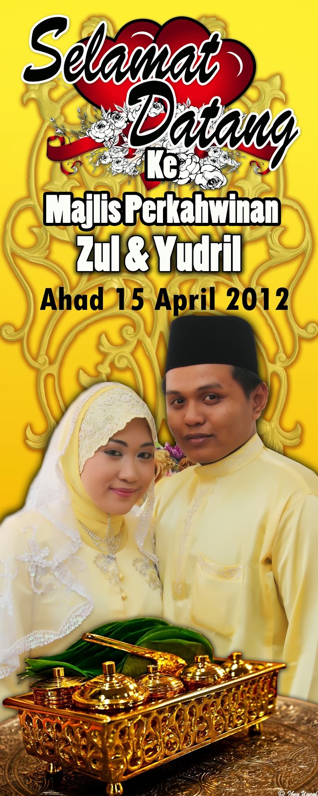 Butik Pengantin De Lyda Andaman: TEMPAHAN DJ PA SISTEM & DESIGN BANNER ...