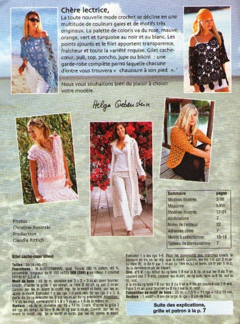 Crochet et Broderie: Sabrina - Crochet Actuel N24