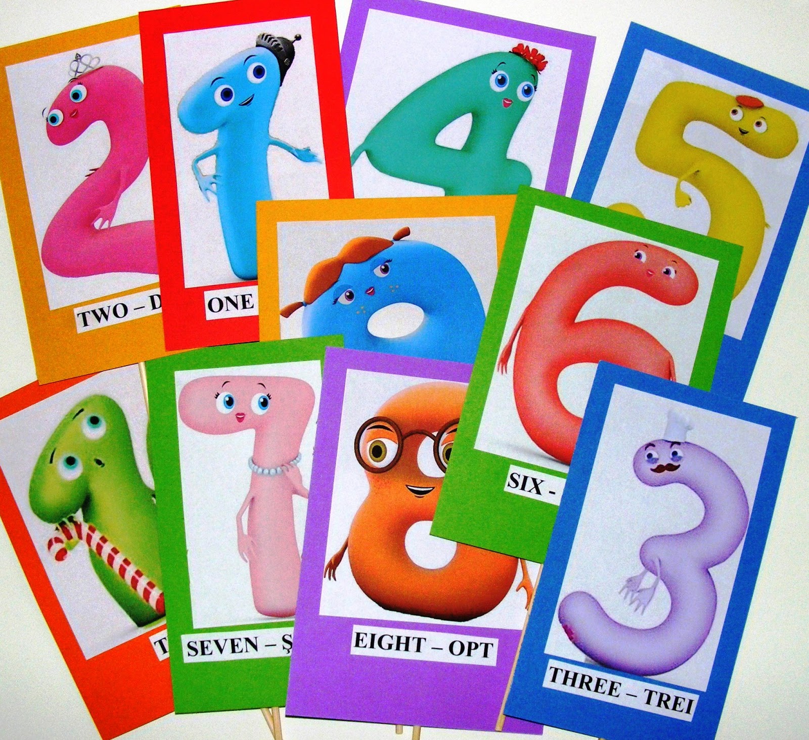 Color Your Life in Joy: Charlie and the Numbers