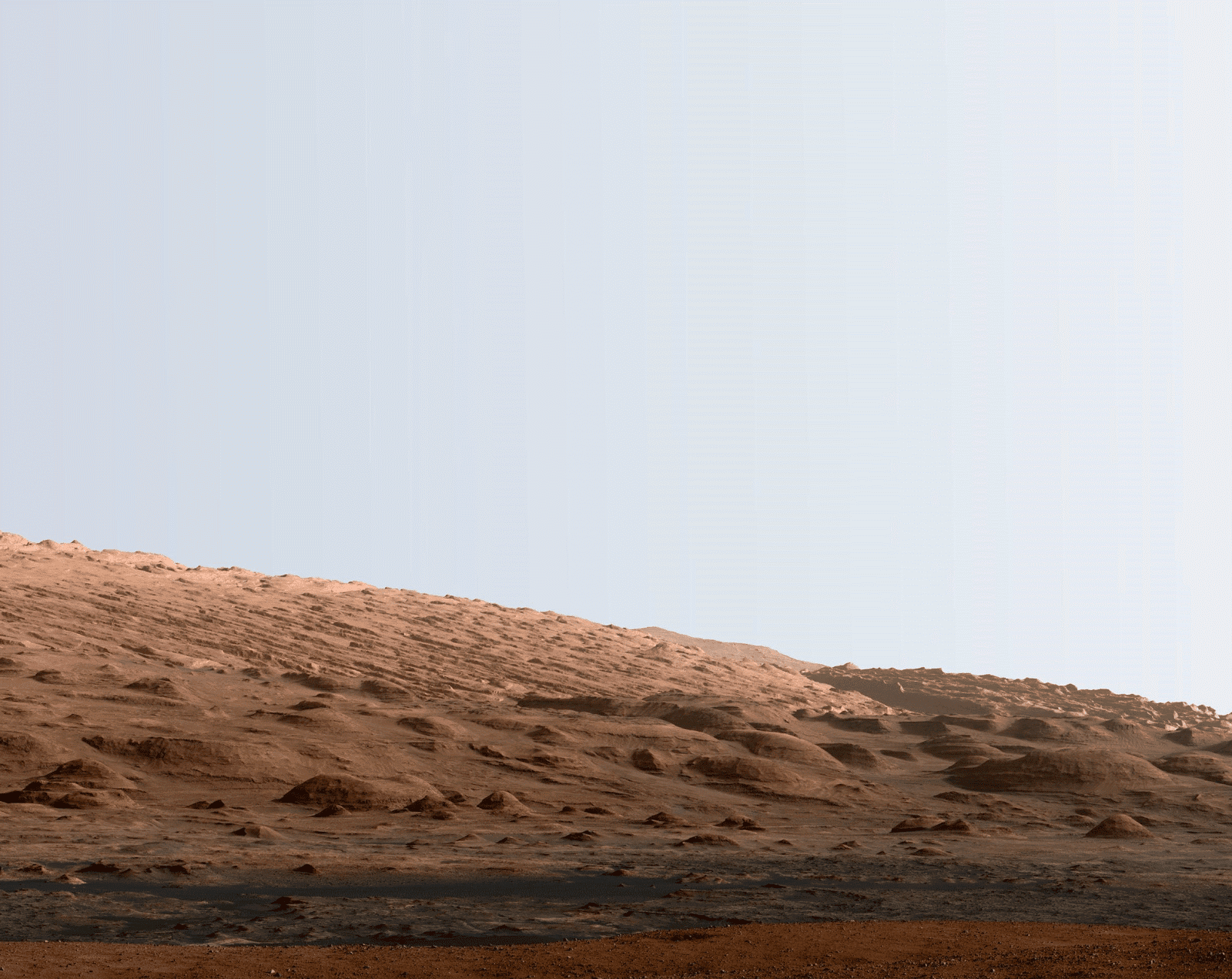 Panoramic view of Mount Sharp, Mars | Earth Blog
