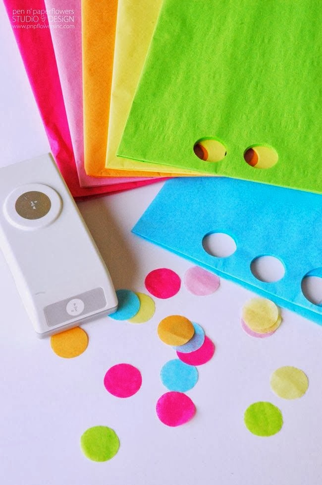 anna and blue paperie: Fun With Tissue Paper