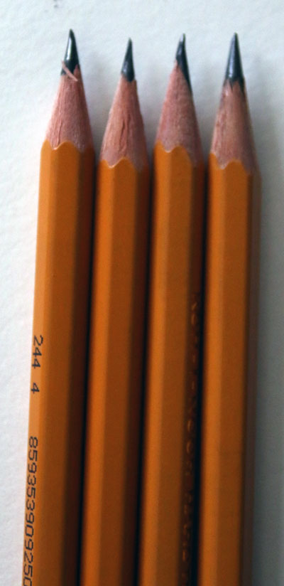 Markers Guild: Graphite pencil comparison
