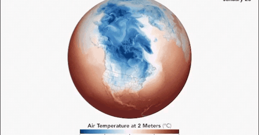Maps Mania: Mapping the Polar Vortex