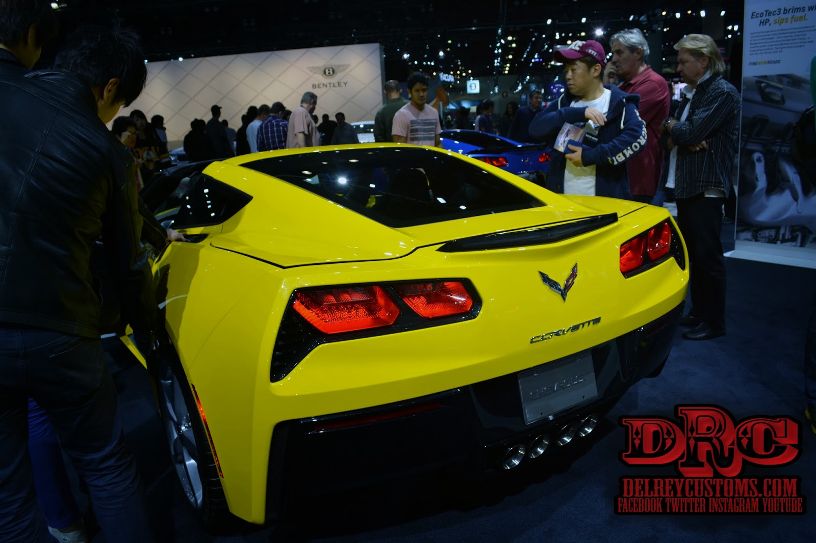 2014 Corvette Stingray C7 Z51 LA Auto Show Interview with Heather ...