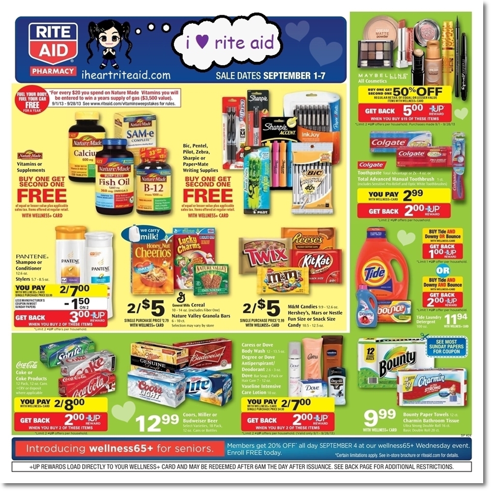 Weekly Ad Scan: Rite Aid Ad Scan: Week of 9/1-9/7