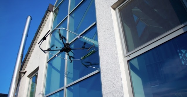 Robinson-Solutions Professional Window Cleaning: Drones Cleaning Windows