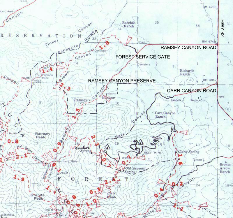 Exploring the American West: Brown Canyon and Ramsey Canyon Huachuca ...