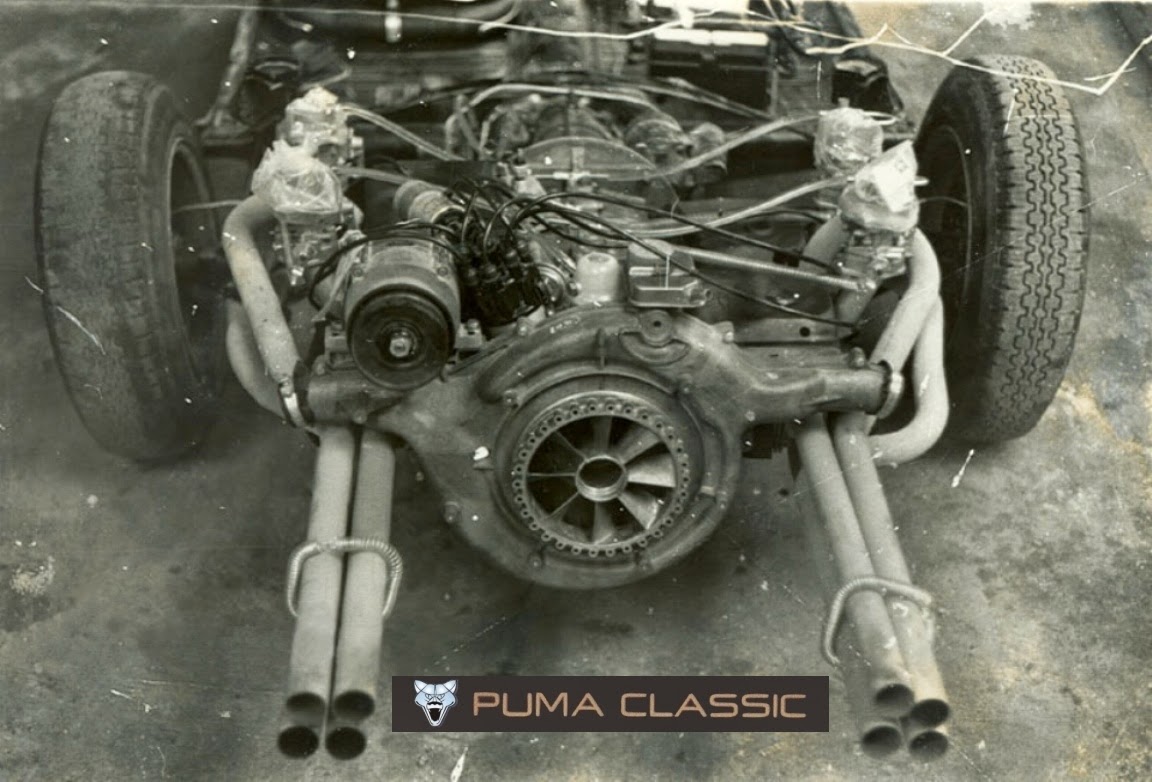 Puma Classic: História Puma - Motor boxer 8 cilindros