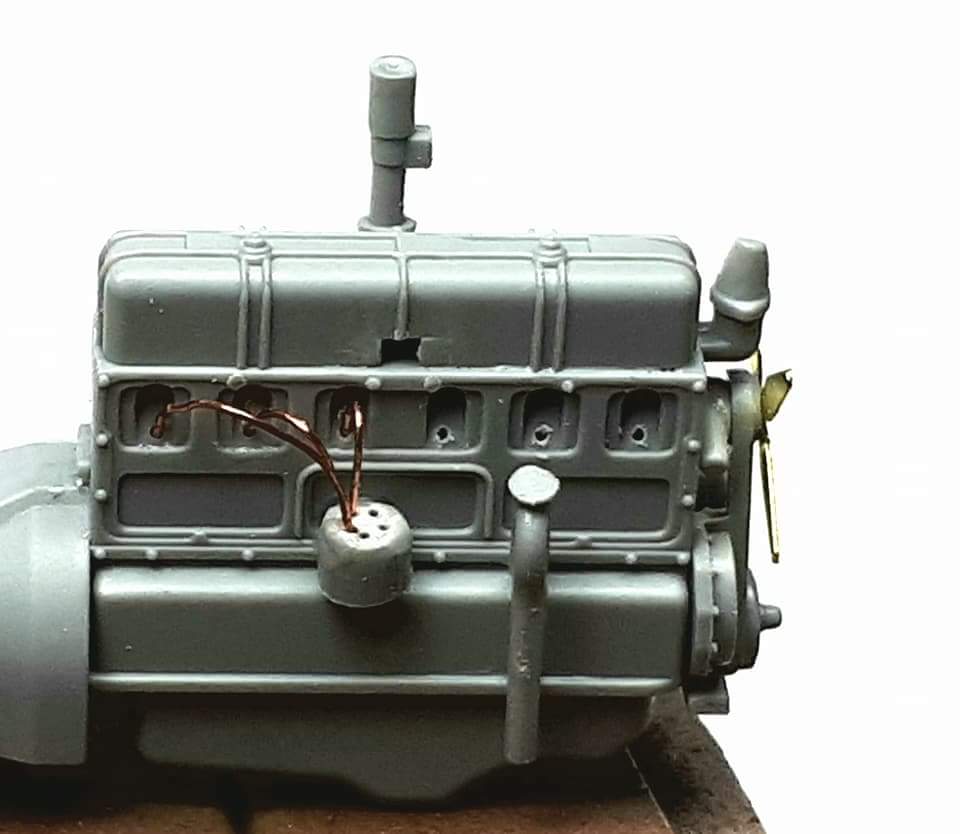 PanzerModels : Opel blitz Engine.