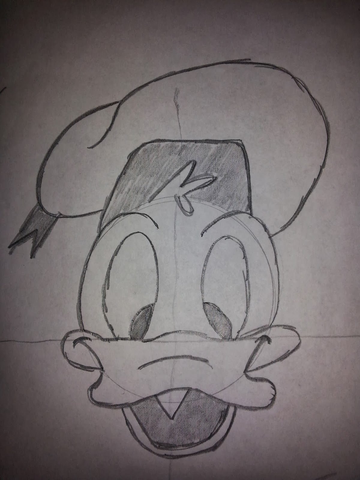 Keep Smiling Keep Moving: #2: Learn How to Draw Donald Duck