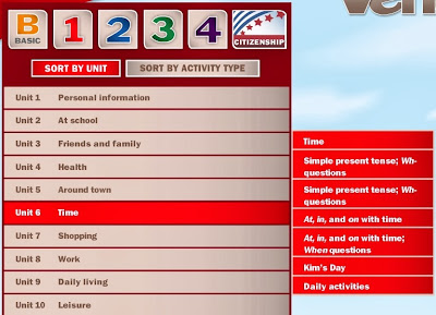 I go to school at 8:15