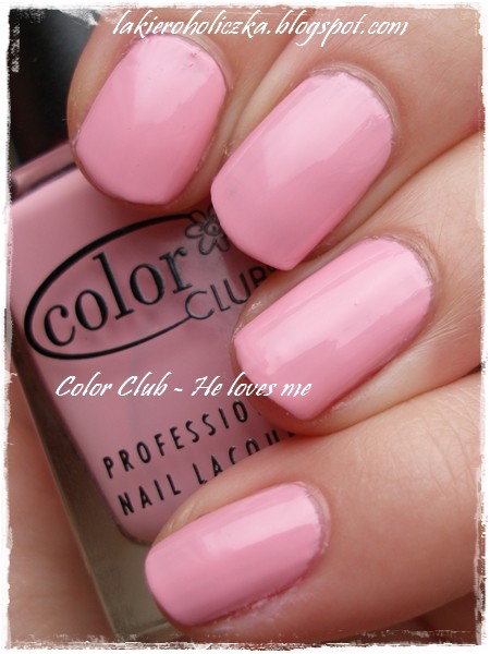 Confessions of a Polishaholic: Color Club - He loves me