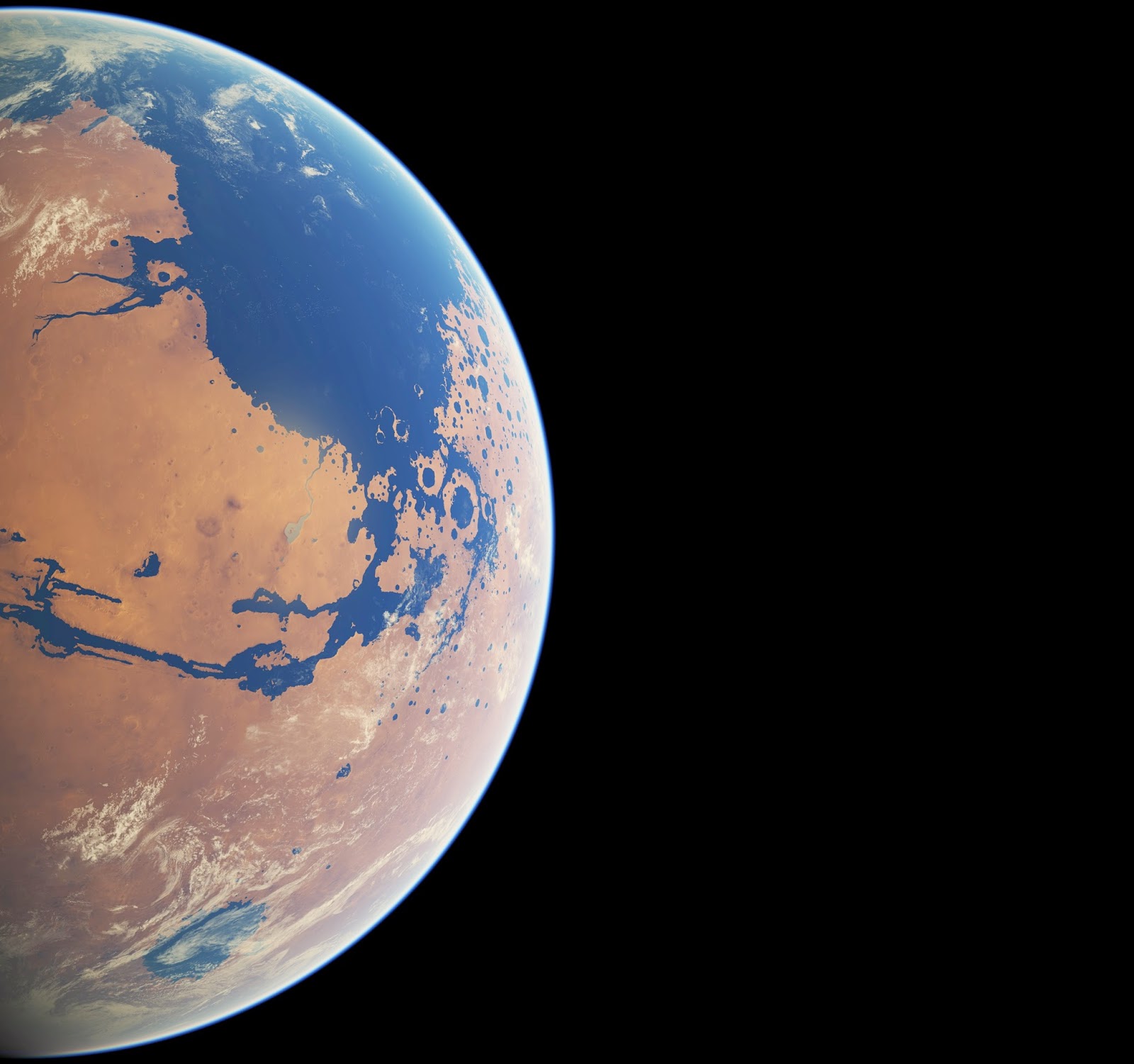 Beyond Earthly Skies: Adaptation of Antarctic Lichens to Conditions on Mars