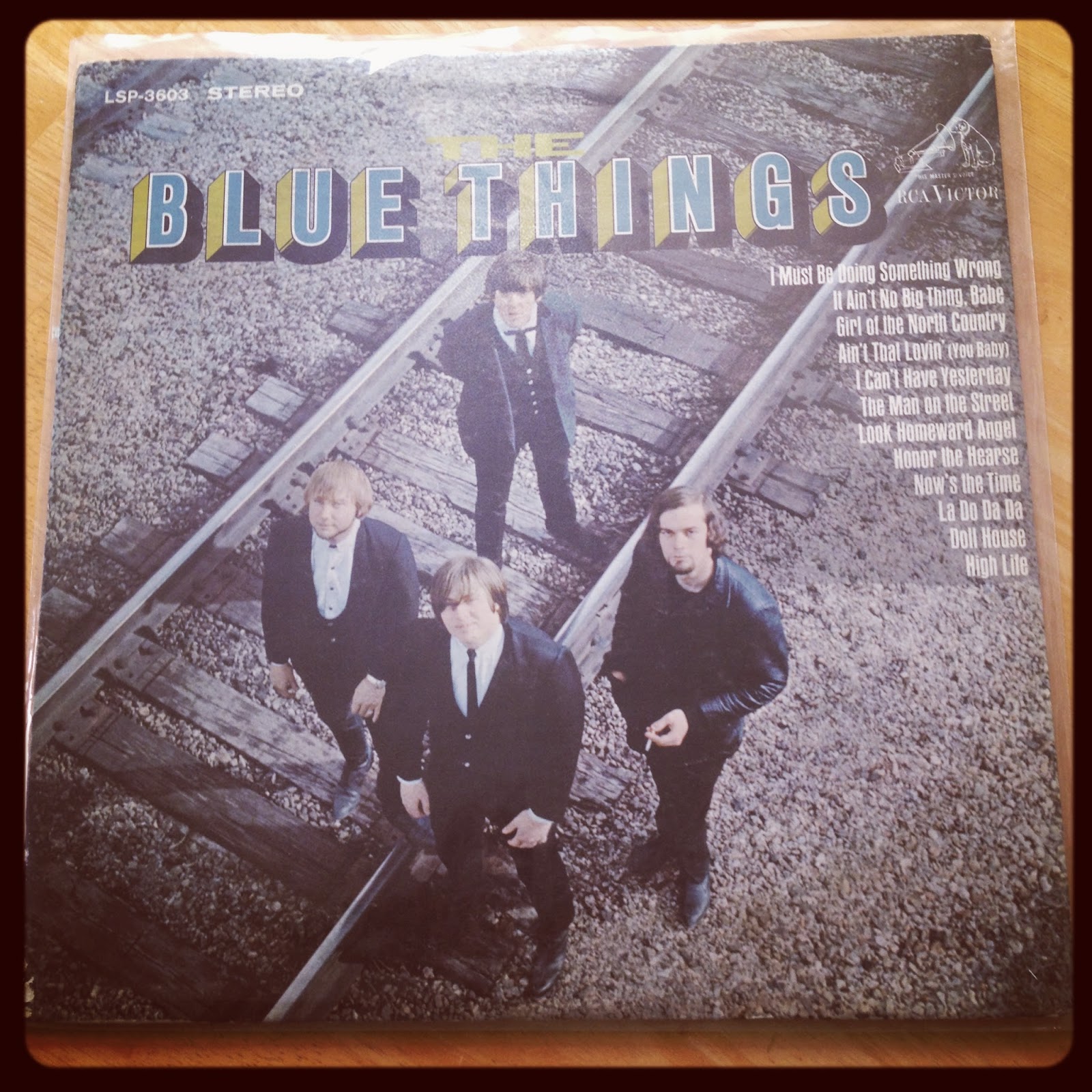 Kansas City to Lawrence Vinyl Records: The Blue Things Listen & See ...