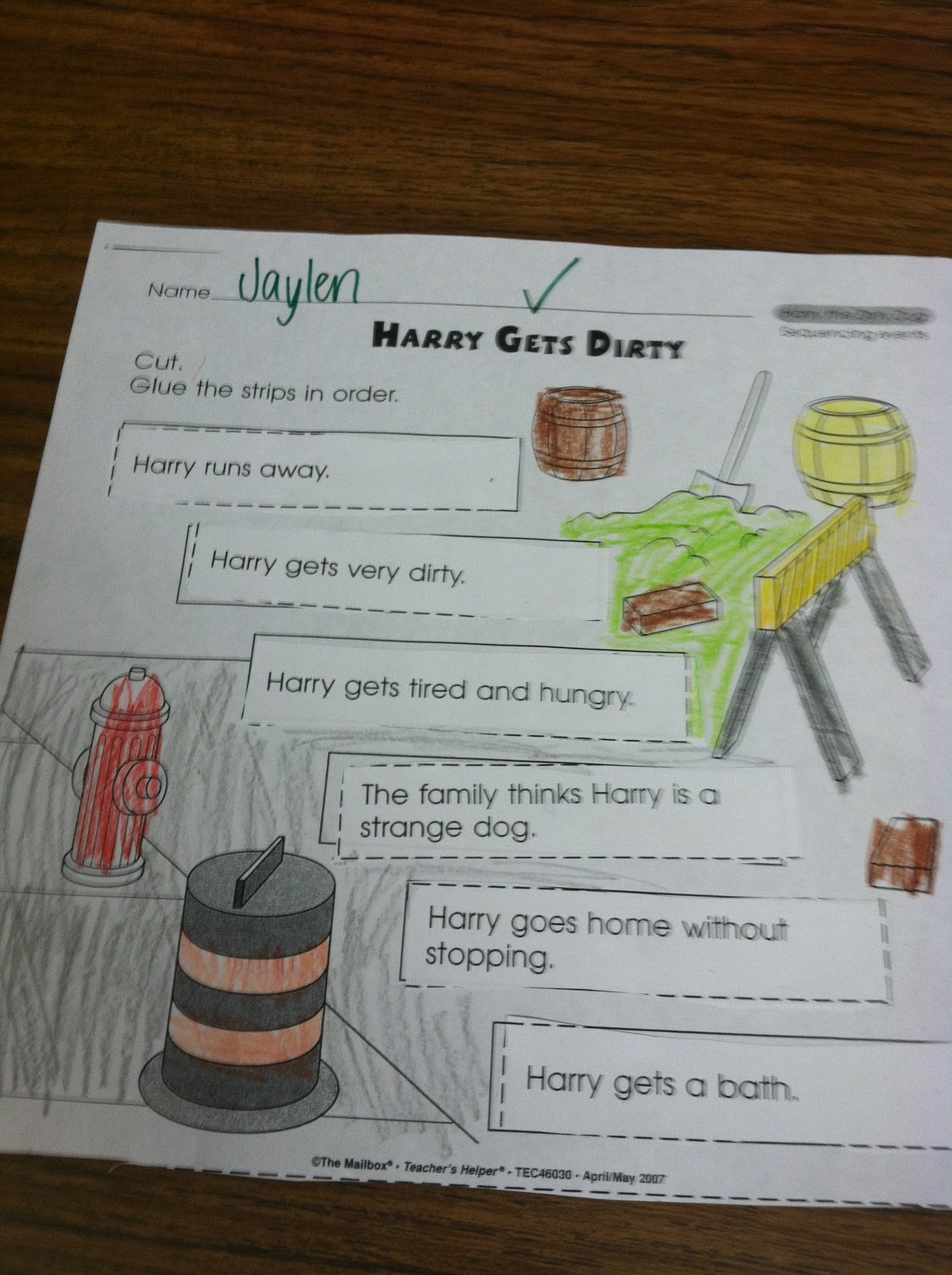 First Grade Fabulous Fish: 2011-12-11