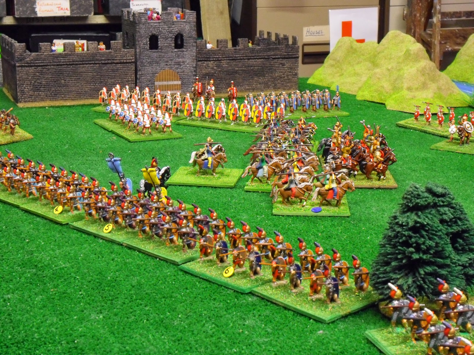 Westerhope Wargame Group: Battle of Ilerda-Roman Civil War 49BC