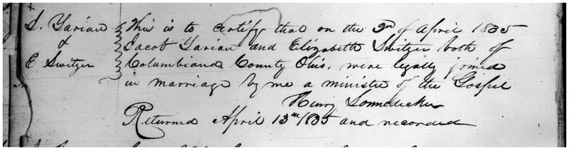 kinexxions: One Switzer Family in Columbiana County - - Mine!