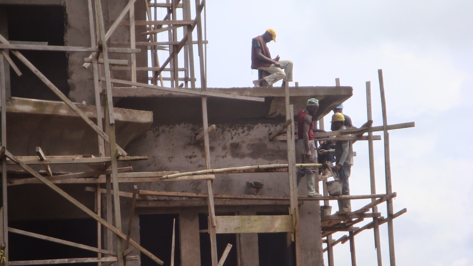 TOBBY VISION COMPUTERS : Construction of Market stalls at the Kumba ...