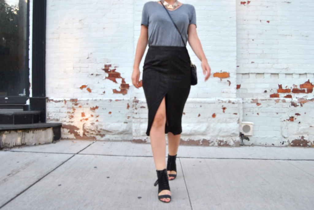 Trending: How to wear a front-slit pencil skirt | Fitzroy Boutique
