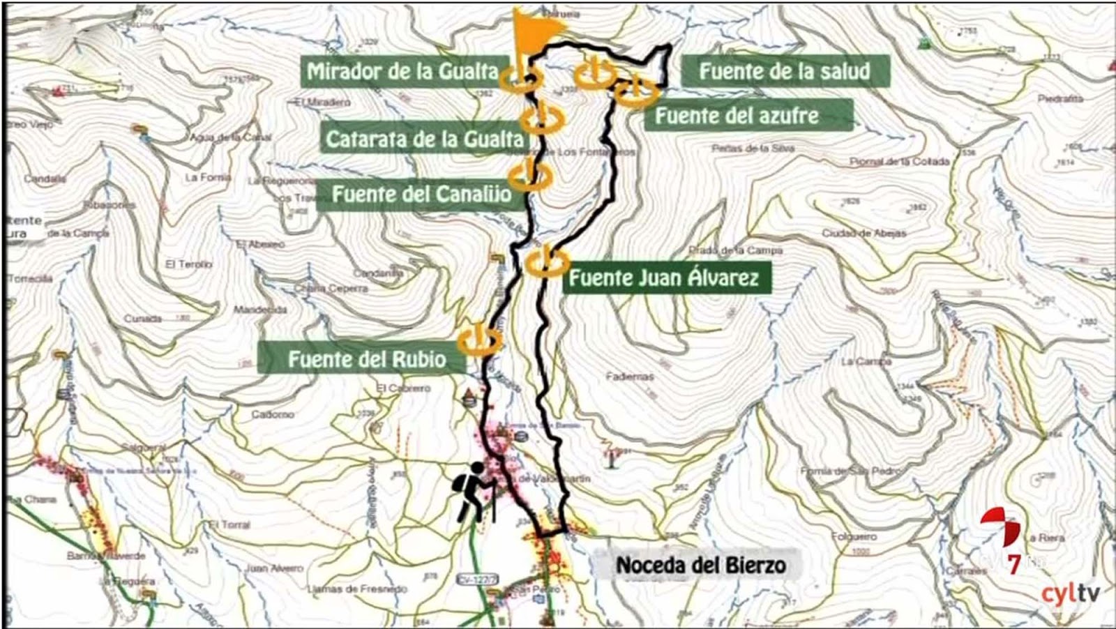 Mareando la perdiz: Ruta de las fuentes medicinales de Noceda del Bierzo