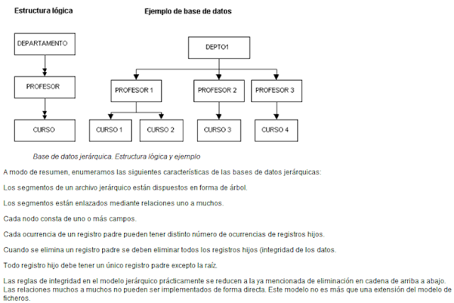 EL MODELO DE DATOS JERÁRQUICO | MODELOS DE B.D.