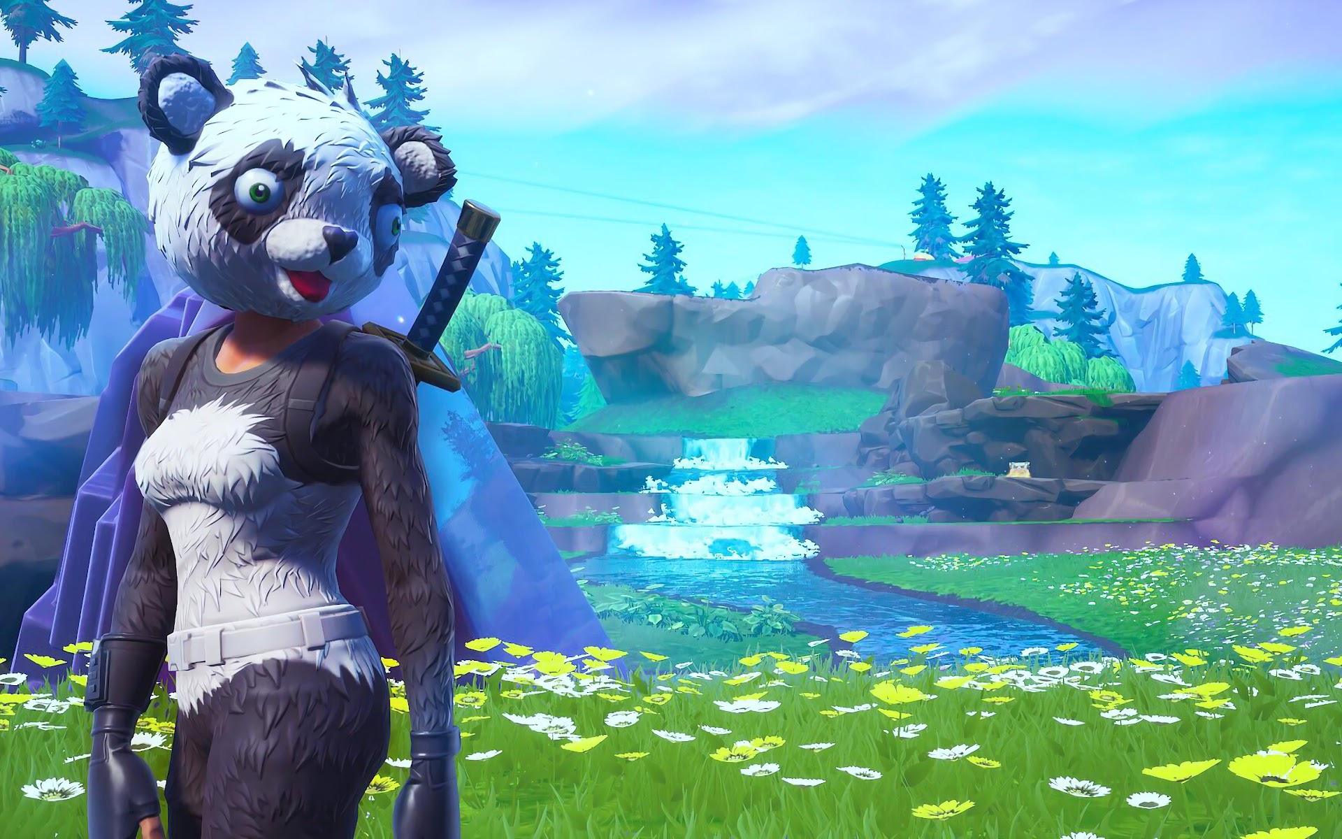 Fortnite, P.A.N.D.A. Team Leader, 4K, #147 Wallpaper iPhone Phone