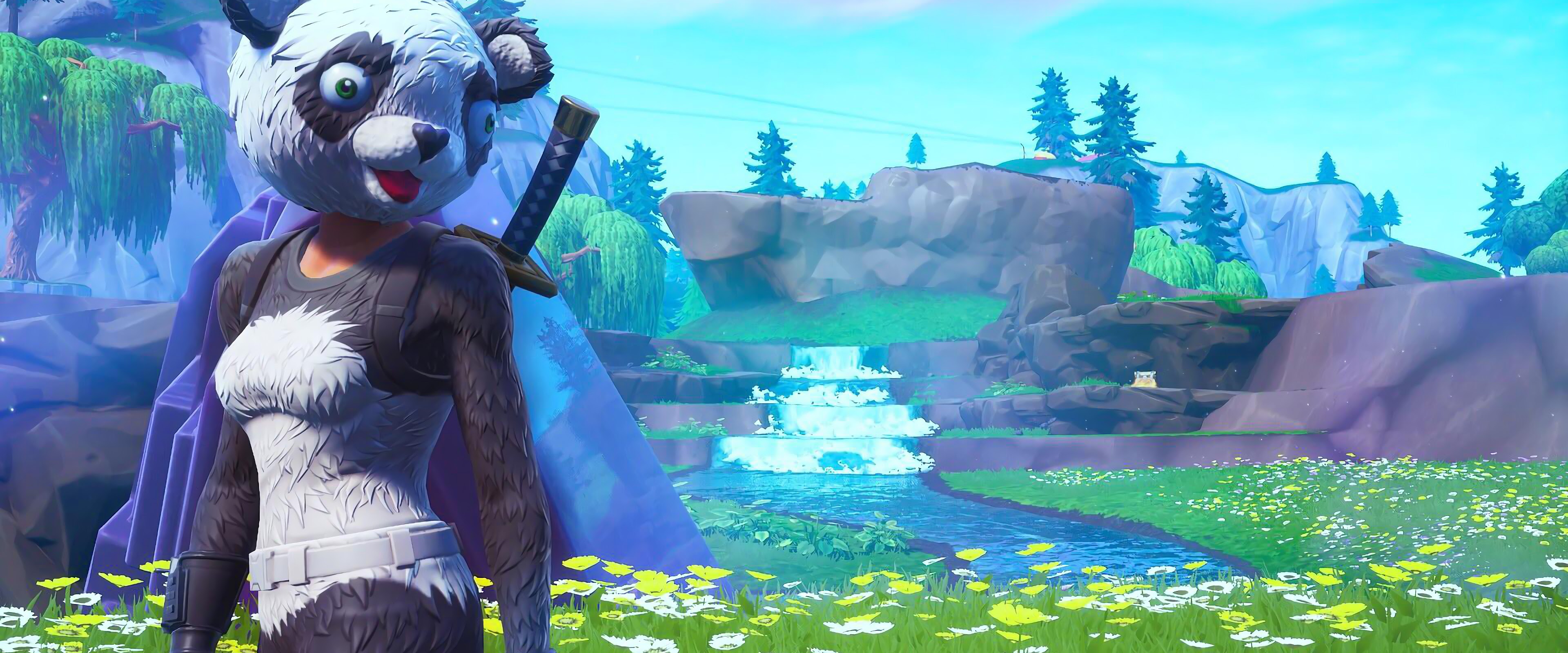 Fortnite, P.A.N.D.A. Team Leader, 4K, #147 Wallpaper iPhone Phone