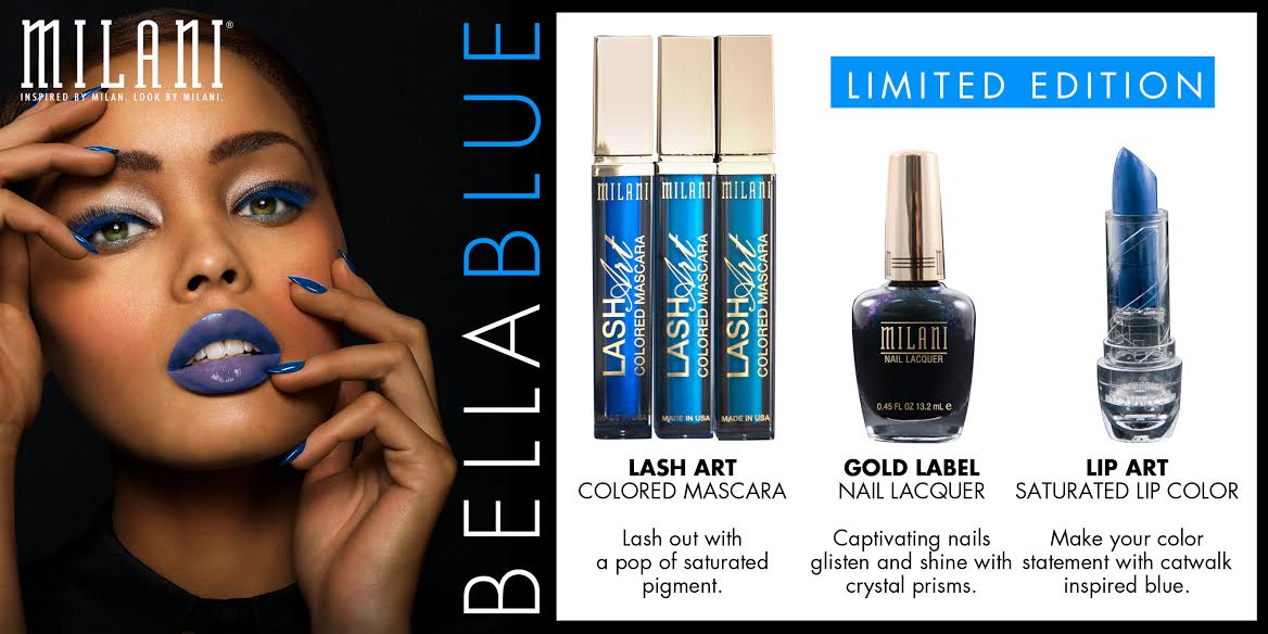 Now available online: Milani Limited Edition Bella Blue Collection ...