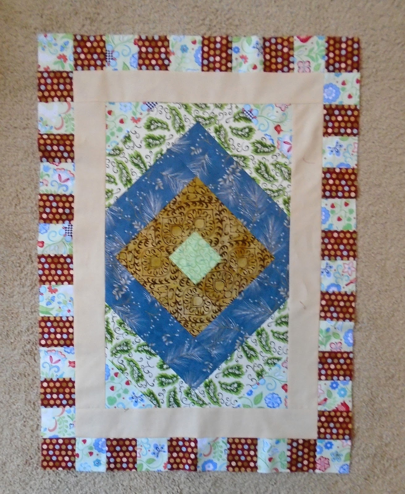 Little Bunny Quilts: The Border Quilt QAL {Checkerboard Rings}