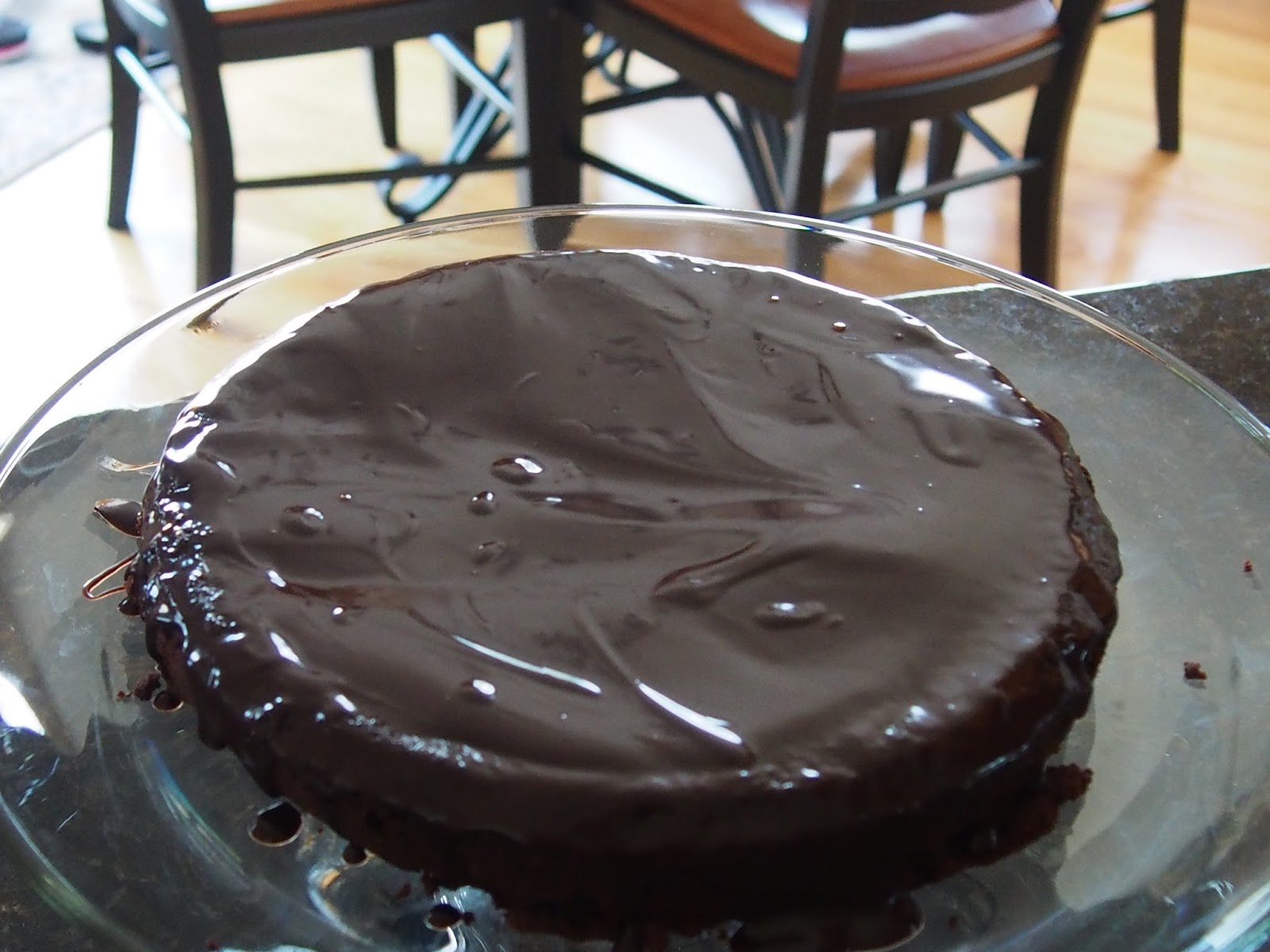 Chocolate Cassis Cake - Decedent yet basic!