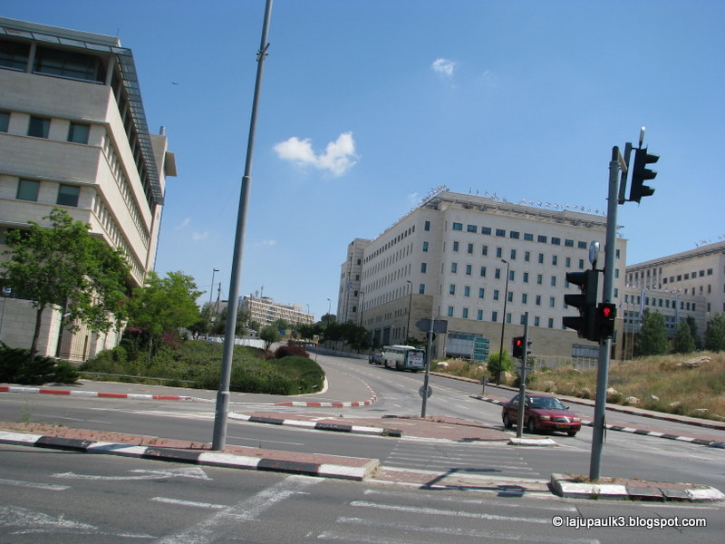THROUGH THE LAND OF ISRAEL III: Israeli Prime Minister's Office, Jerusalem.