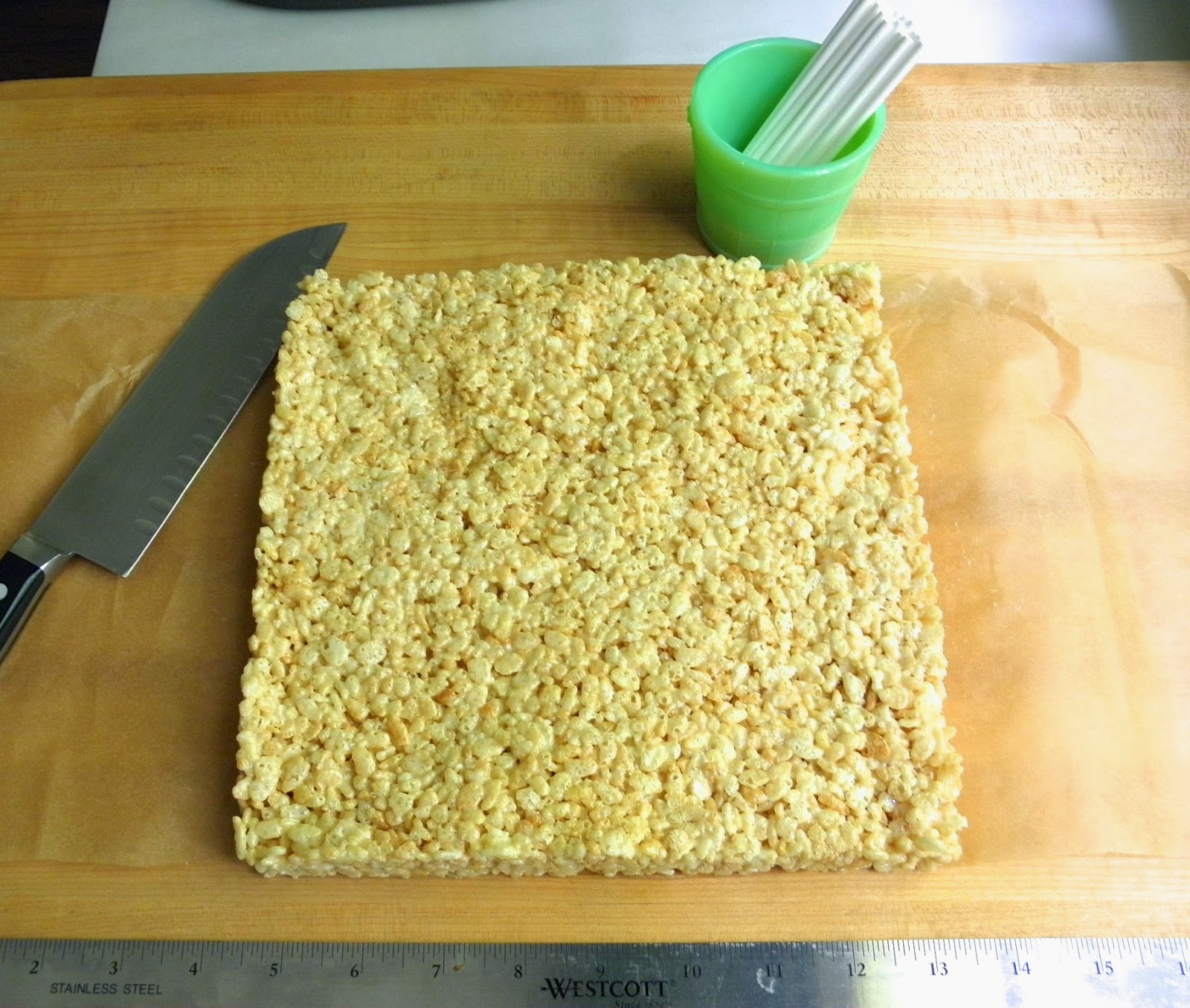 Rice Krispie Square Pops