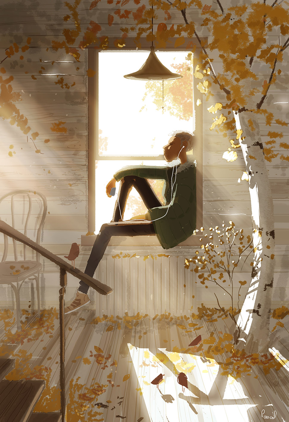 pascal campion: The hike to the old house.