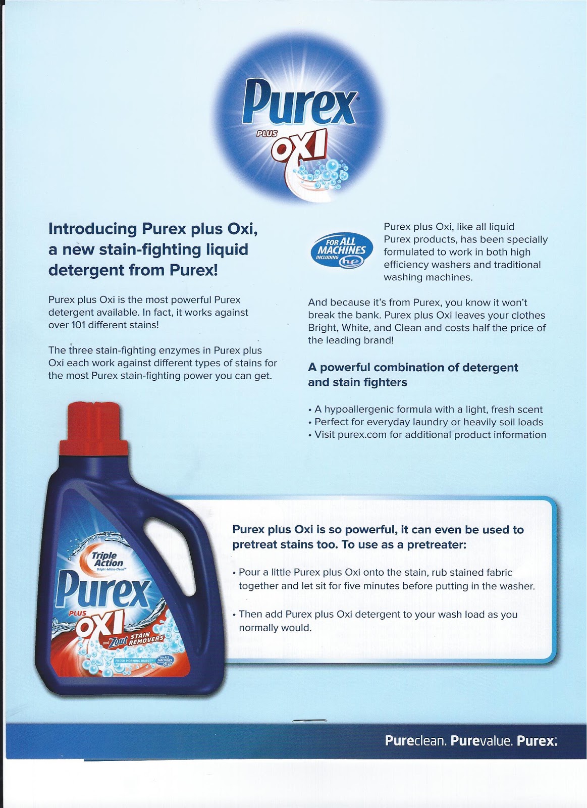 Multi-tasking Deal Saving Mom!: PUREX PLUS OXI