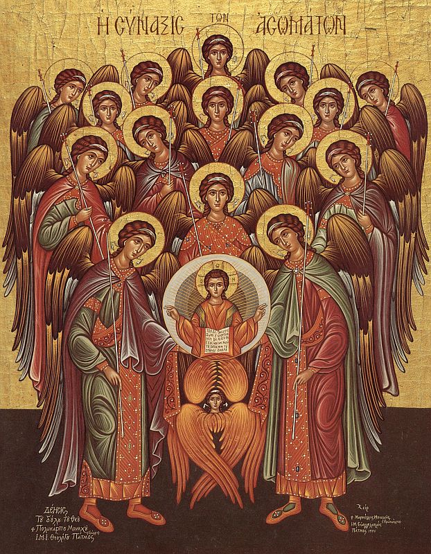 Iconography of the Angels and Other Bodiless Powers | Church Blog