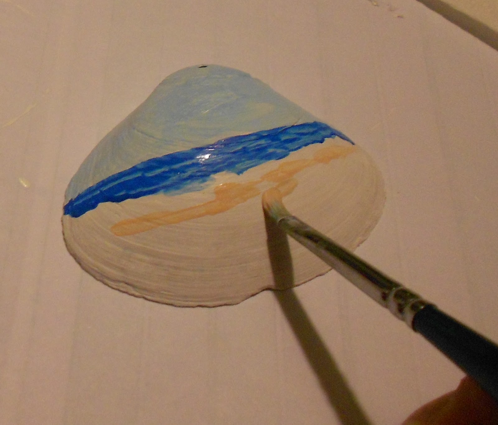 1022 Sea Shell Ave: The Process of Hand Painting Sea Shells
