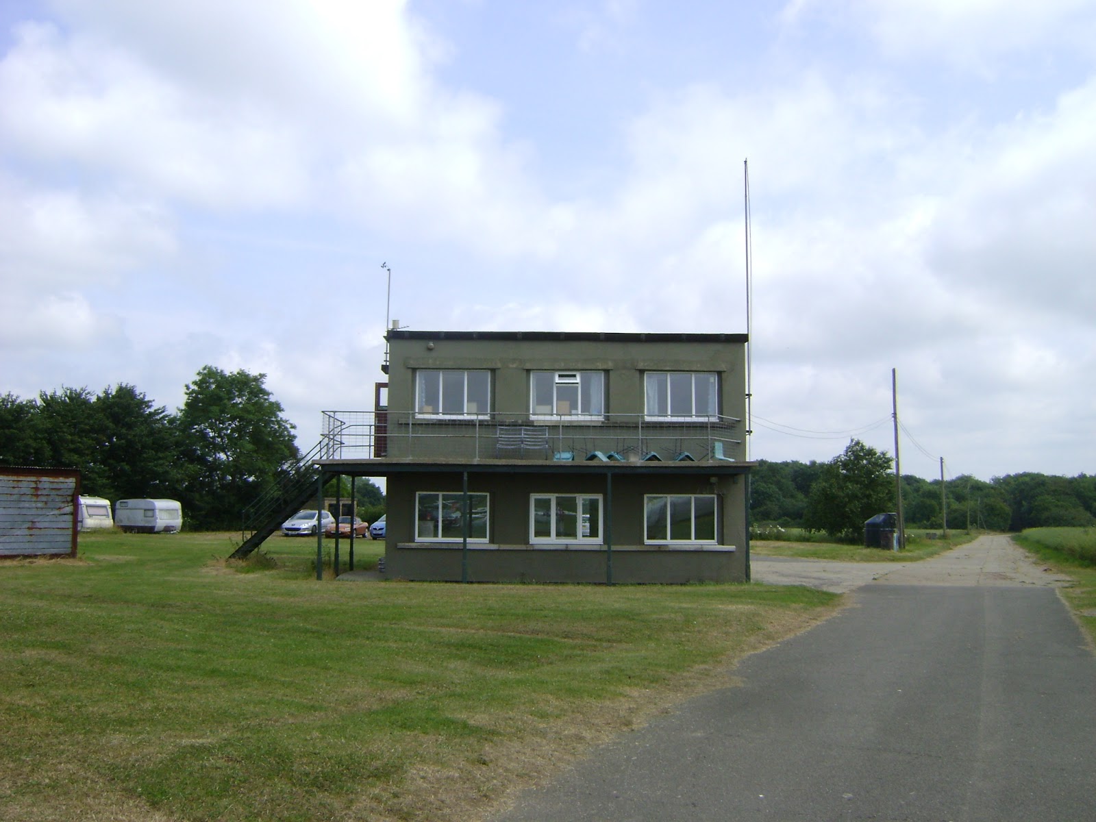 American Memorials in Norfolk & Suffolk: Rattlesden: Control Tower