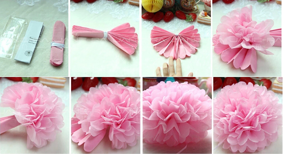 DIY Bunga Pom Pom Untuk Hiasan Berbagai Majlis Dan Suasana..... - blog ...