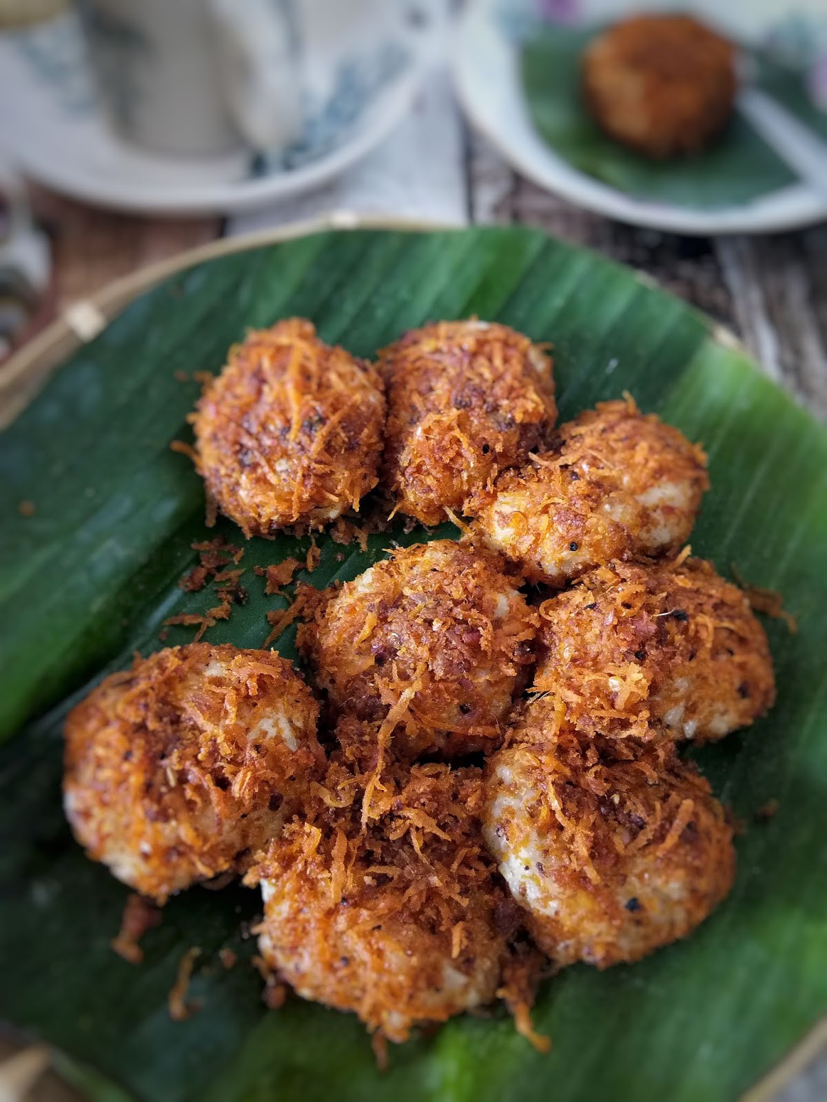Kuih Muih Tradisional Melayu: Pulut Serunding