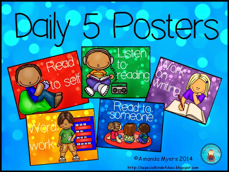 A special kind of class: Daily 5 Book Study - Chapters 5 and 6 - Freebie