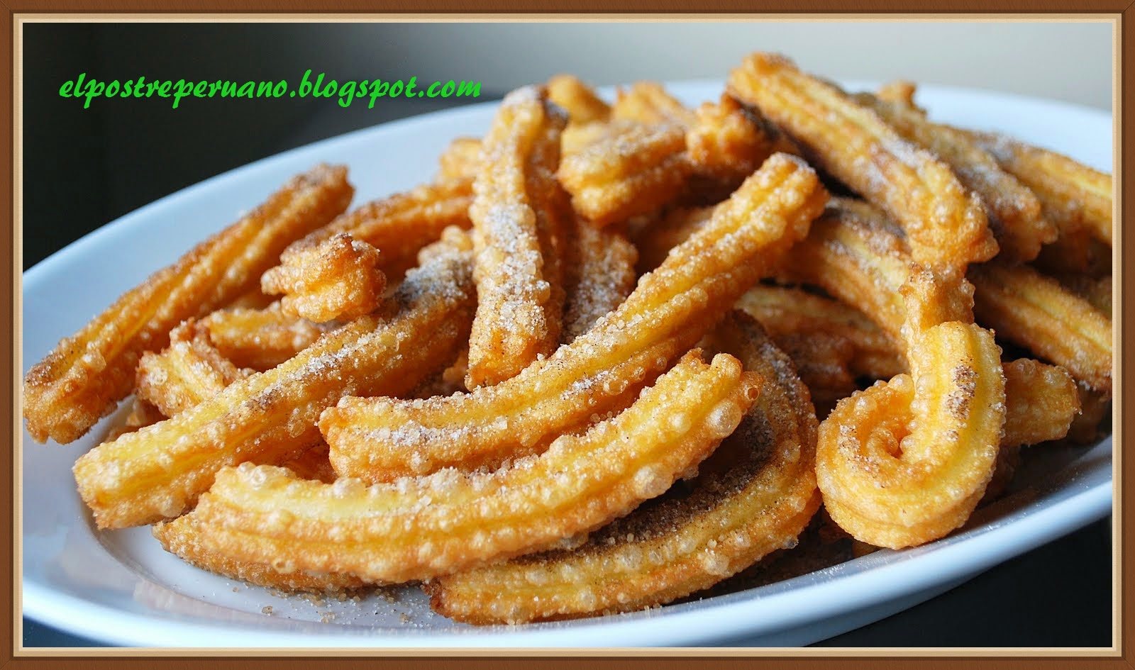 ¿COMO SE PREPARA EL CHURRO PERUANO? : POSTRES DEL PERU Y DEL MUNDO