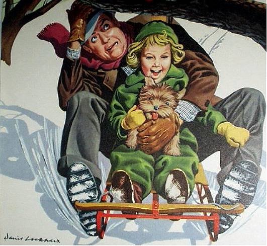 Past Print: Illustrations from past decades / part 5 / David Lockhart