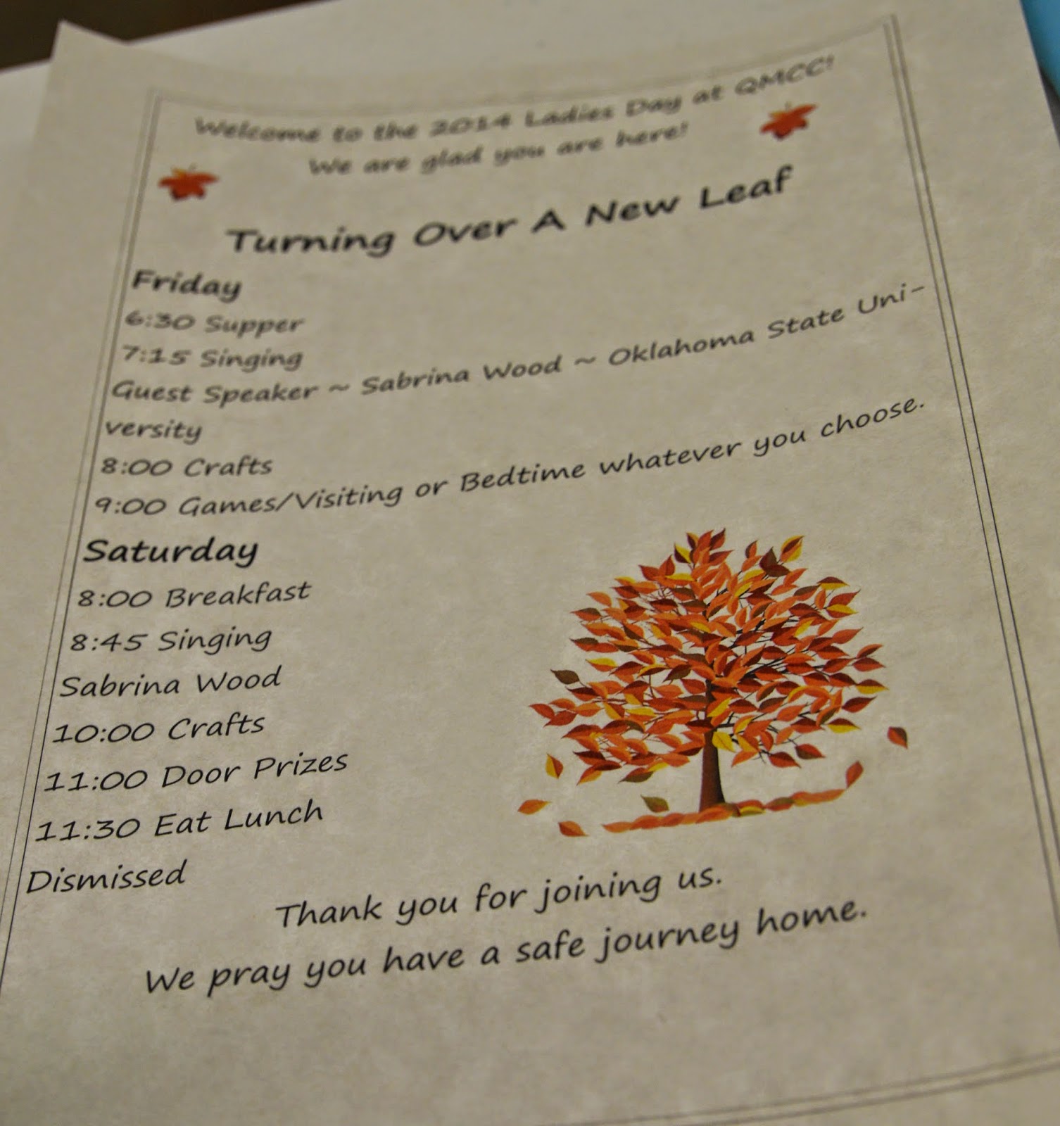 Shine Like Stars: QMCC Ladies Fall Retreat