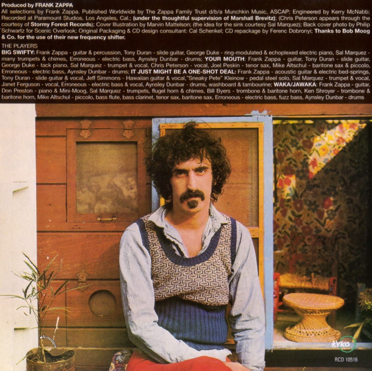 -: FRANK ZAPPA - "THE EARLY SOLO YEARS" Third Part: "WAKA/JAWAKA" (July ...