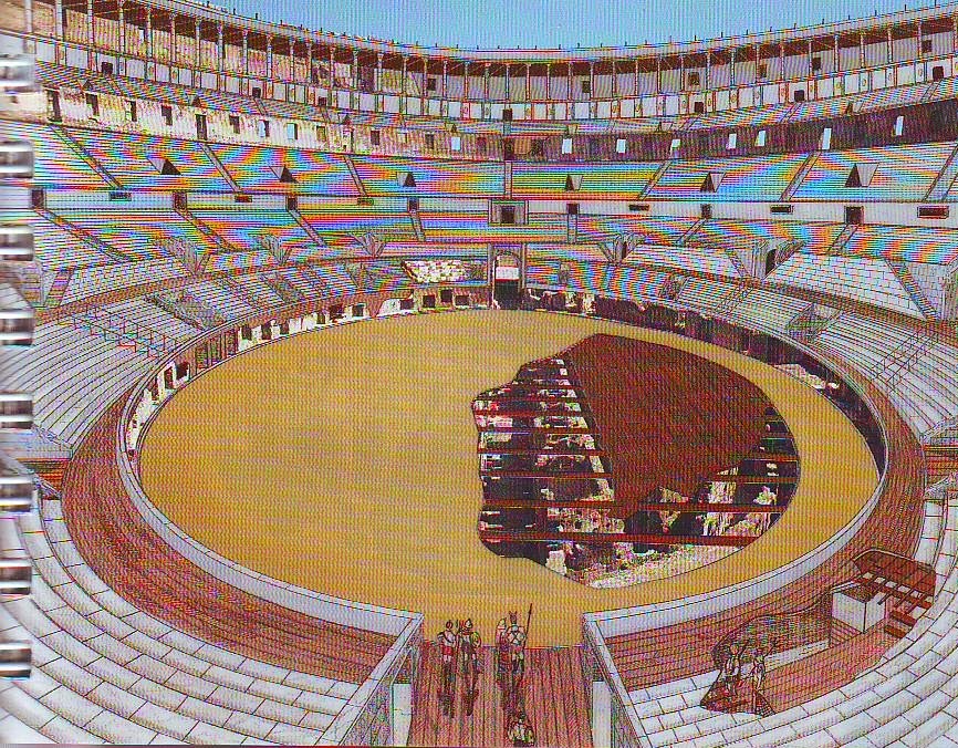 I promessi viaggi: Ricostruzione del Colosseo dell'età imperiale